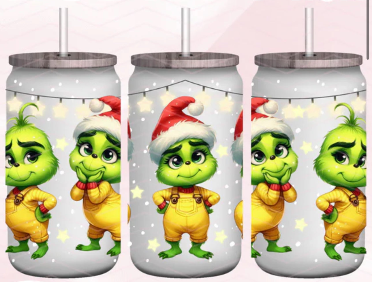 Grinch wrap – Material Girl Customs