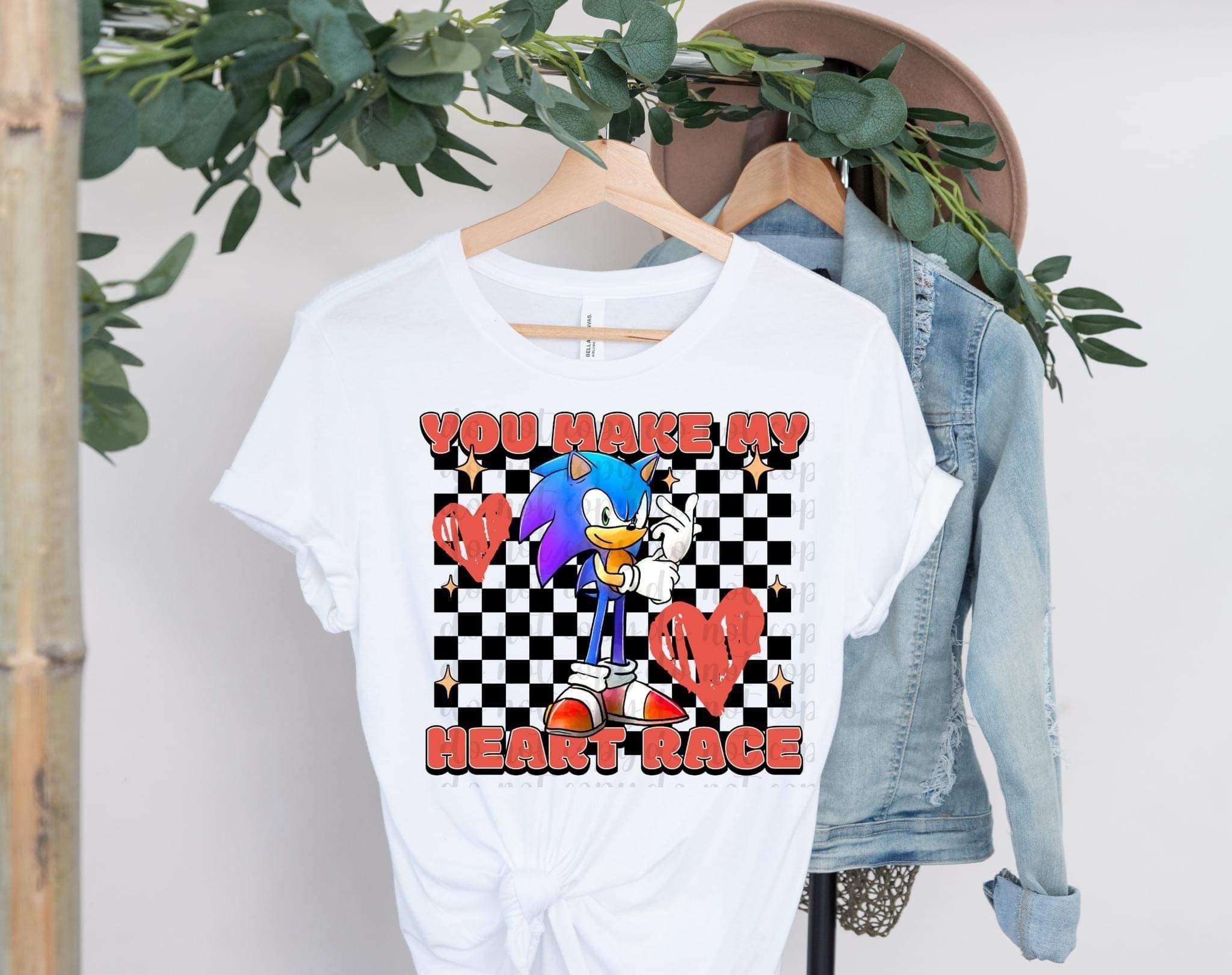 Sonic Vday (toddler/youth) – Material Girl Customs