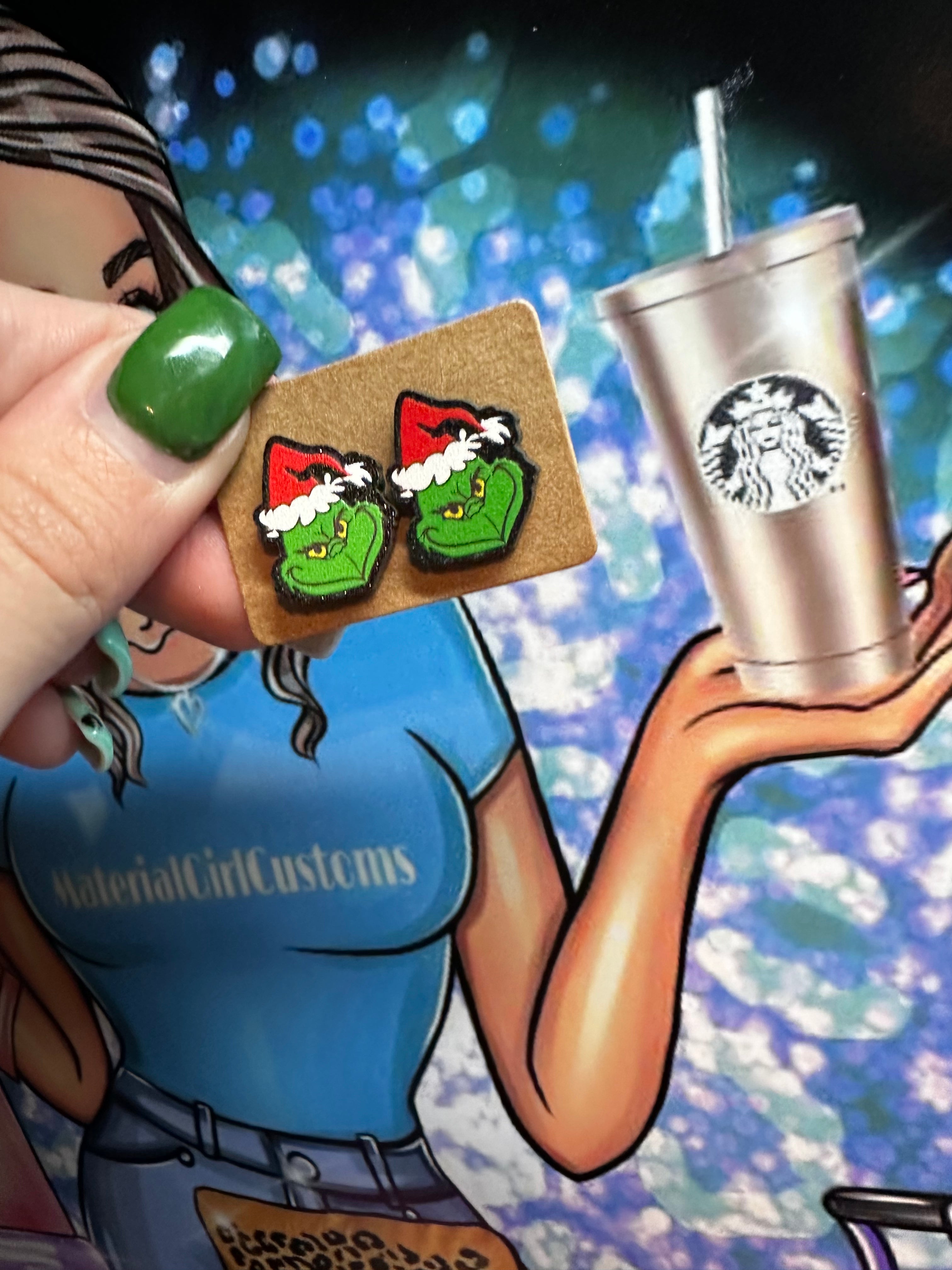 Grinch – Material Girl Customs